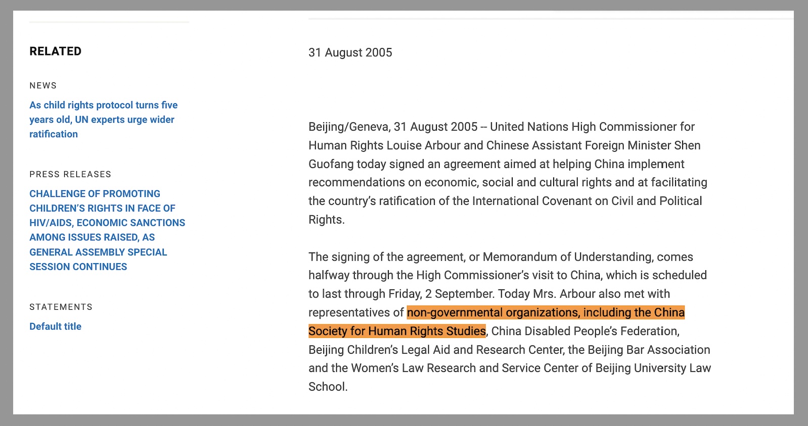 China's Front on Human Rights - China Media Project